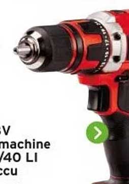 Accu Boormachine 18V/40 Li Aanbieding bij GAMMA - FolderFeest.nl