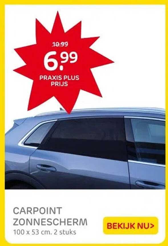 Carpoint Zonnescherm Aanbieding bij Praxis - FolderFeest.nl