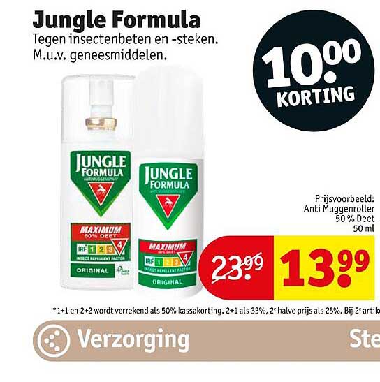 Jungle Formula Aanbieding bij Kruidvat - FolderFeest.nl