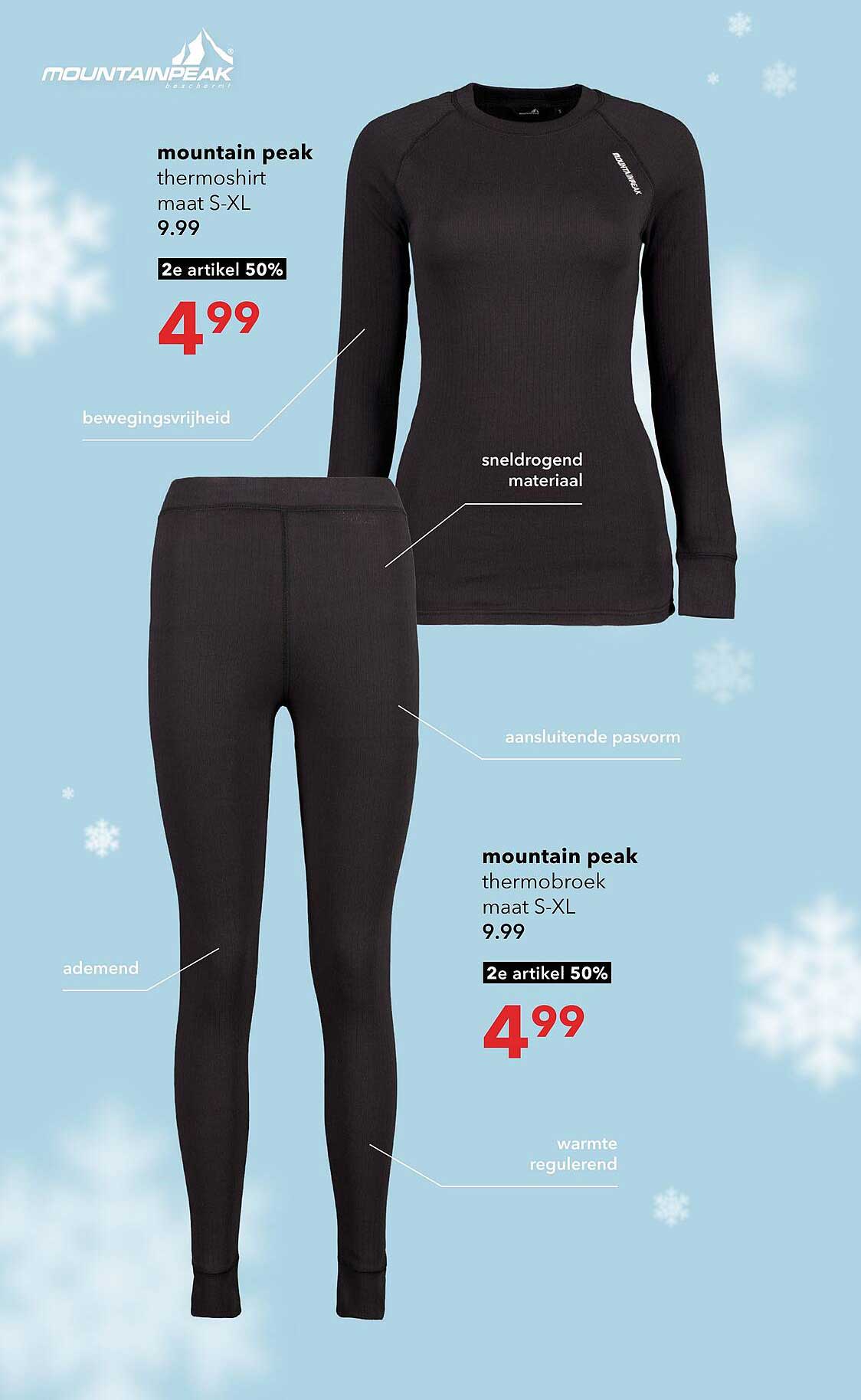 Mountain Peak Ski-Jas Maat S-Xxl Aanbieding bij Scapino - FolderFeest.nl