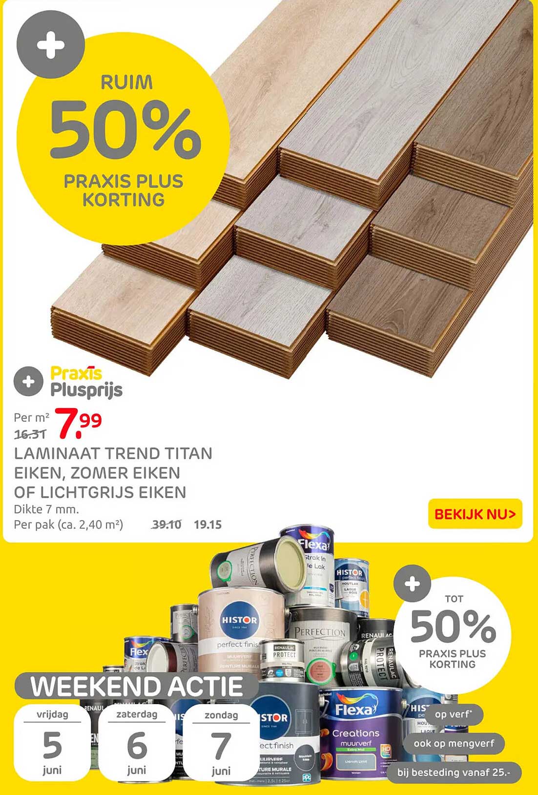 Laminaat Trend Titan Eiken, Zomer Eiken Of Lichtgrijs Eiken Aanbieding ...