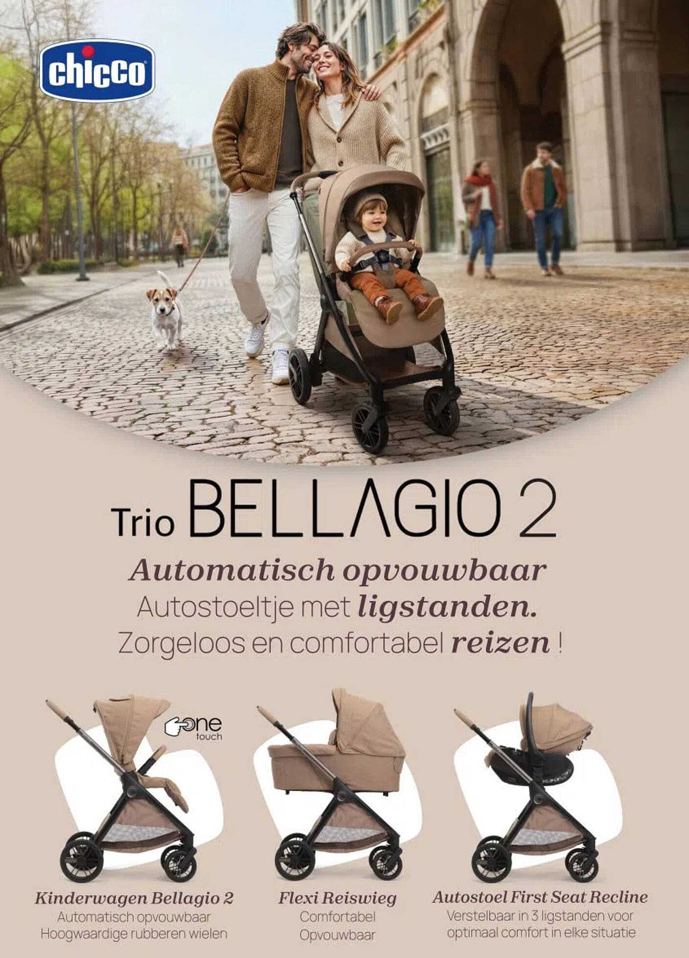 Trio Bellagio 2 Aanbieding bij Baby-Dump - FolderFeest.nl