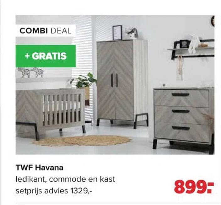 Twf Galaxy Meegroei Bed, Commode Xl En Kast Setprijs Advies 1429 ...