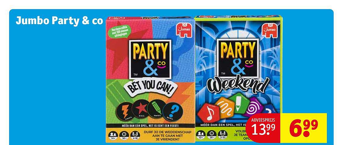 Jumbo Party & Co aanbieding bij Kruidvat