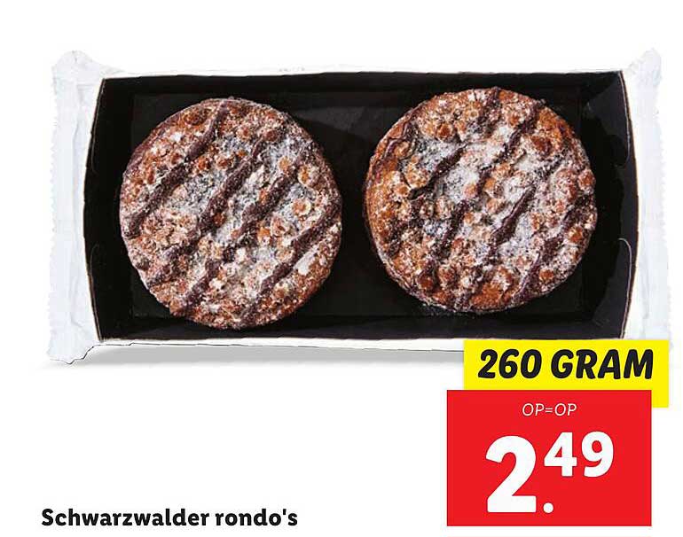 Schwarzwalder Rondo's aanbieding bij Lidl