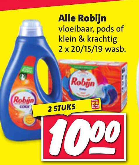 Alle Robijn Aanbieding bij Nettorama - FolderFeest.nl