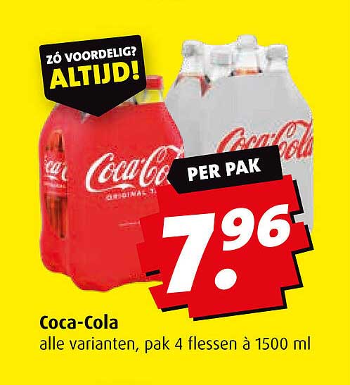 Coca-Cola aanbieding bij Boni