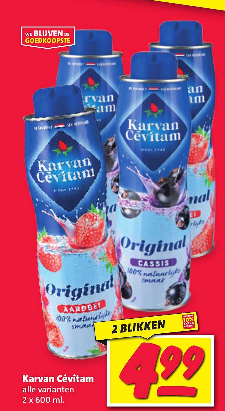 Karvan Cévitam aanbieding bij Nettorama