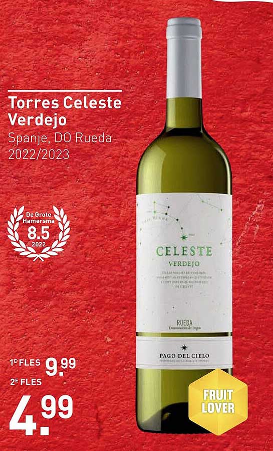 Torres Celeste Verdejo Aanbieding bij Gall & Gall - FolderFeest.nl