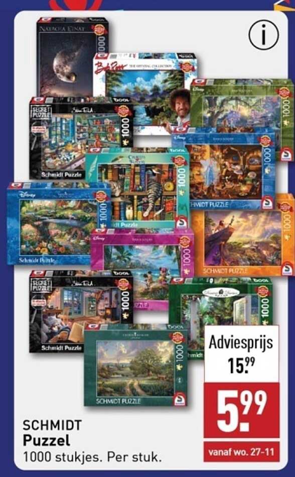 Schmidt Puzzel aanbieding bij ALDI