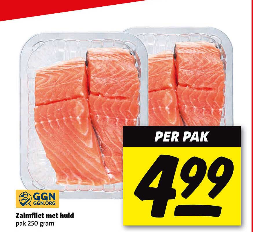 Zalmfilet Met Huid Aanbieding bij Boni - FolderFeest.nl
