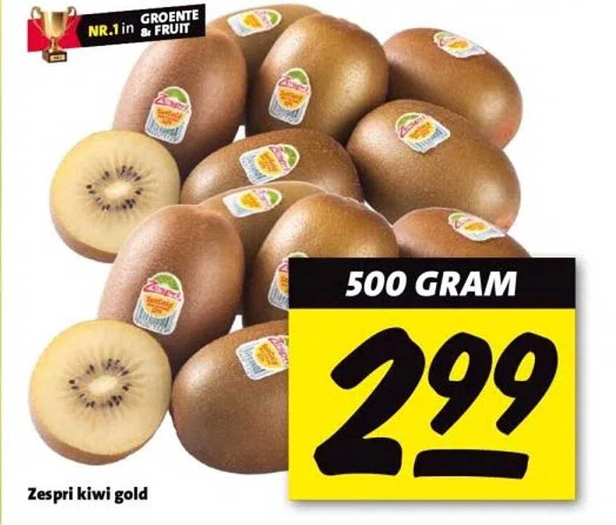 Zespri Kiwi Gold Of Groen Aanbieding bij Hoogvliet - FolderFeest.nl