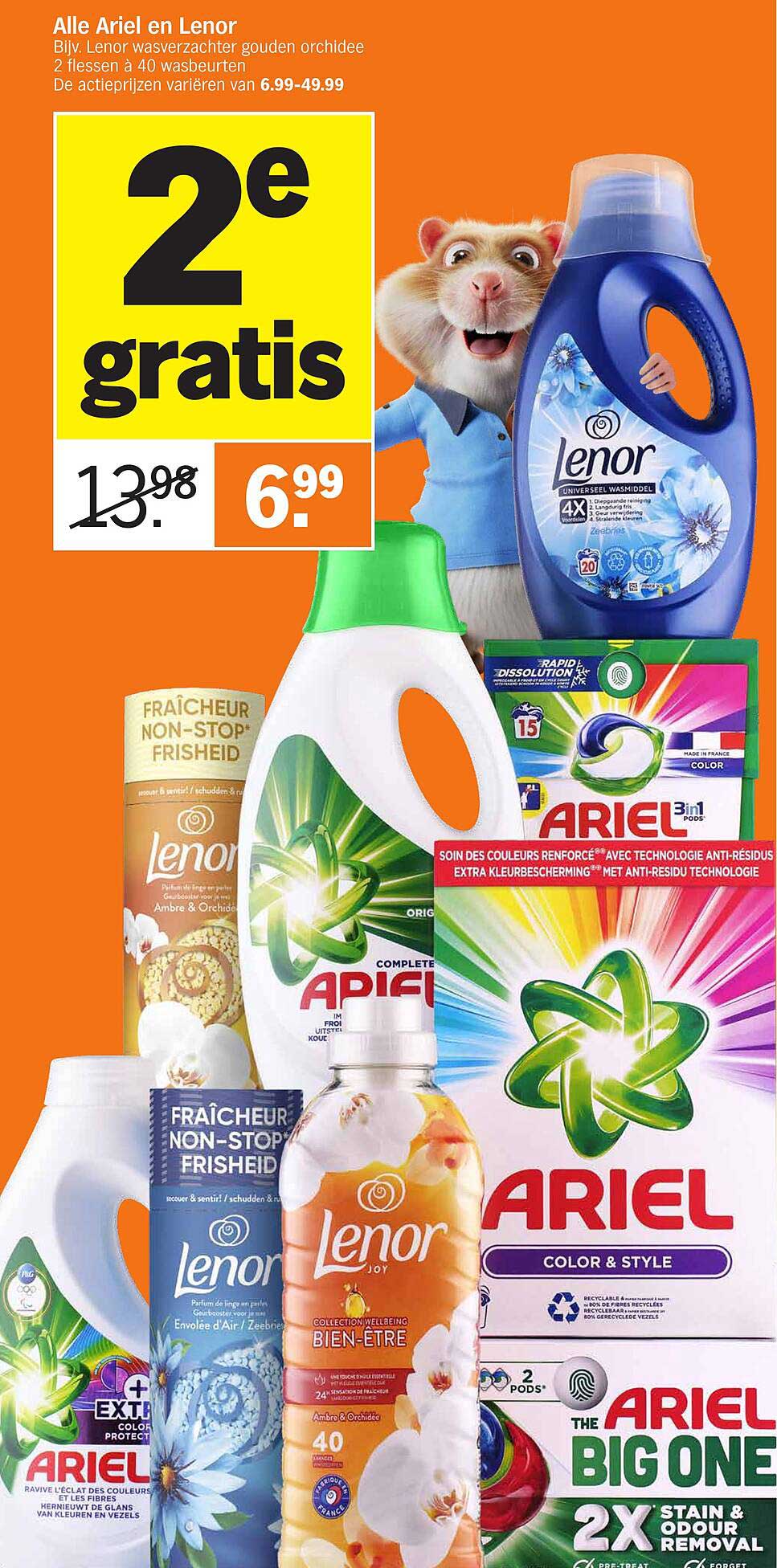 Alle Ariel En Lenor aanbieding bij Albert Heijn