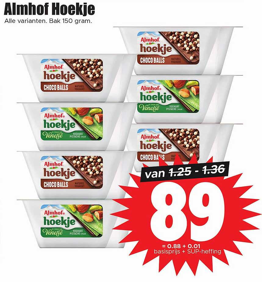 Almhof Hoekje Choco Balls Aanbieding bij Dirk - FolderFeest.nl