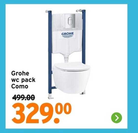 Grohe Wc Pack Como aanbieding bij GAMMA