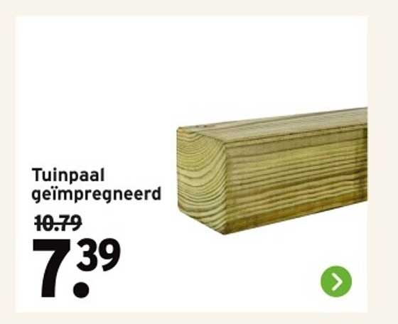 Tuinpaal Geïmpregneerd aanbieding bij GAMMA