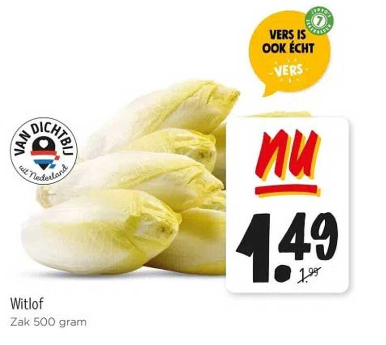 Witlof aanbieding bij Jumbo