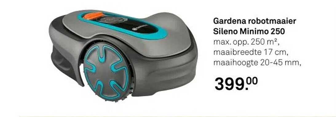 Gardena Robotmaaier Sileno Minimo Aanbieding bij Karwei - FolderFeest.nl