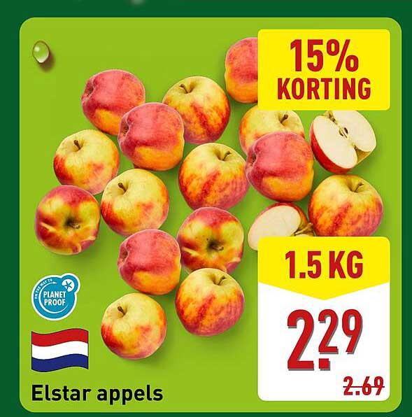 Elstar Appels Aanbieding bij ALDI - FolderFeest.nl