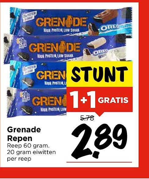 Grenade Repen aanbieding bij Vomar
