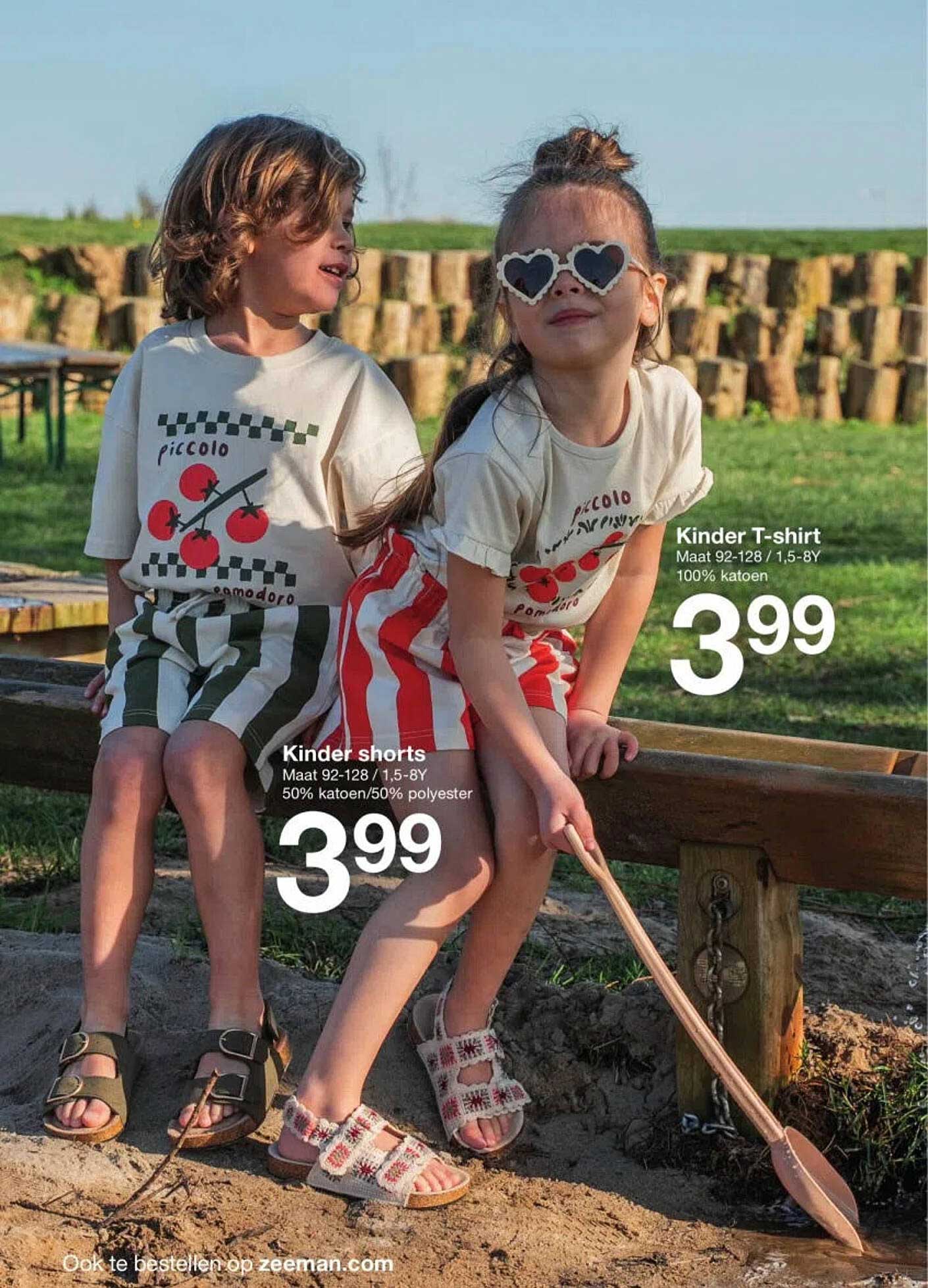 Kinder T-Shirt Aanbieding bij Zeeman - FolderFeest.nl