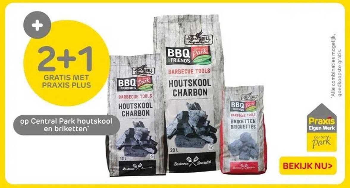 Houtskool Charbon Aanbieding bij Praxis - FolderFeest.nl