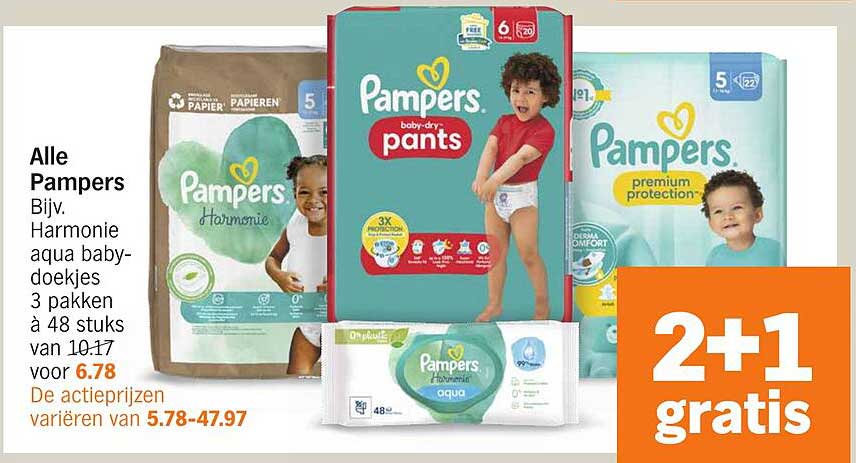 Alle Pampers Aanbieding bij Albert Heijn - FolderFeest.nl