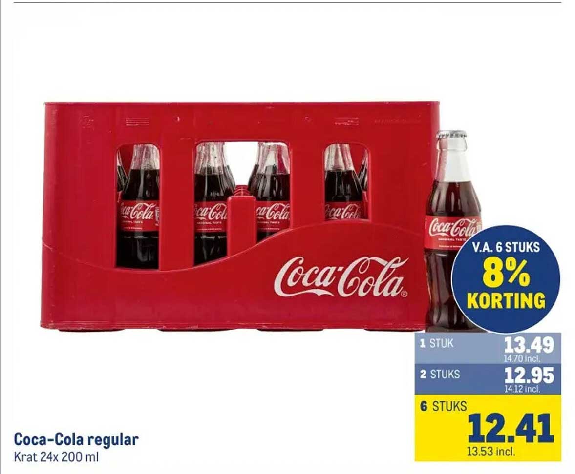 Coca-Cola Regular aanbieding bij Makro
