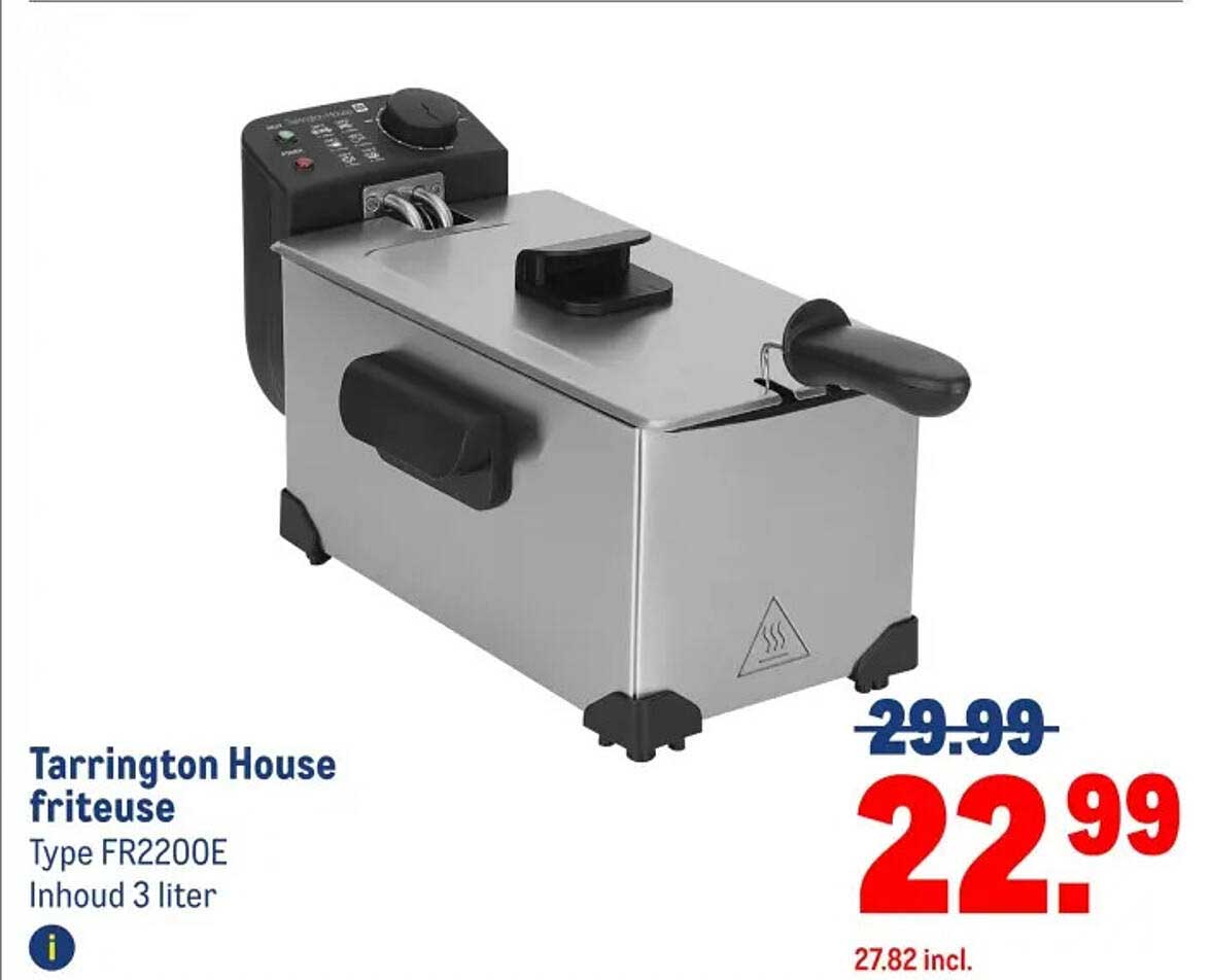 Tarrington House Friteuse aanbieding bij Makro