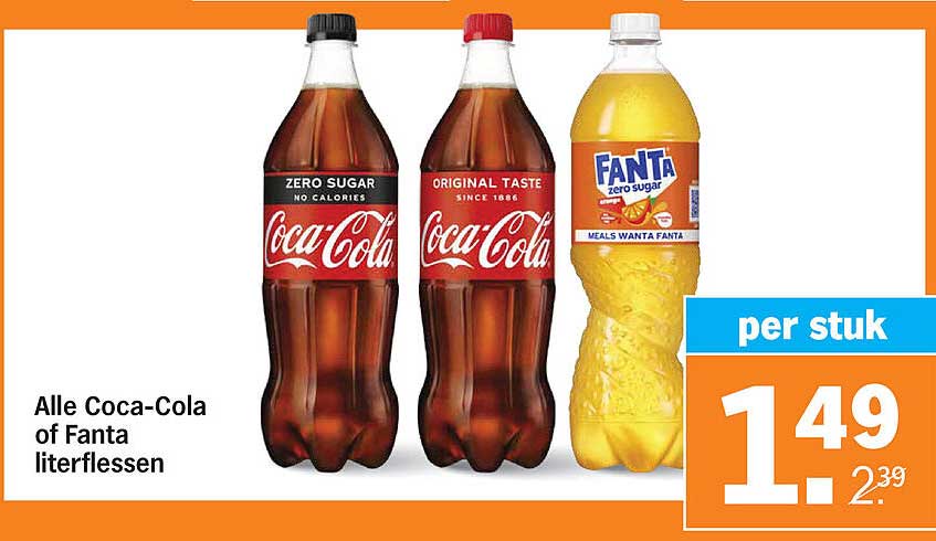 Coca-Cola Aanbieding bij Sligro - FolderFeest.nl