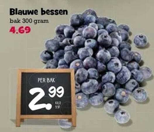 Blauwe Bessen Aanbieding bij Boon's Markt - FolderFeest.nl