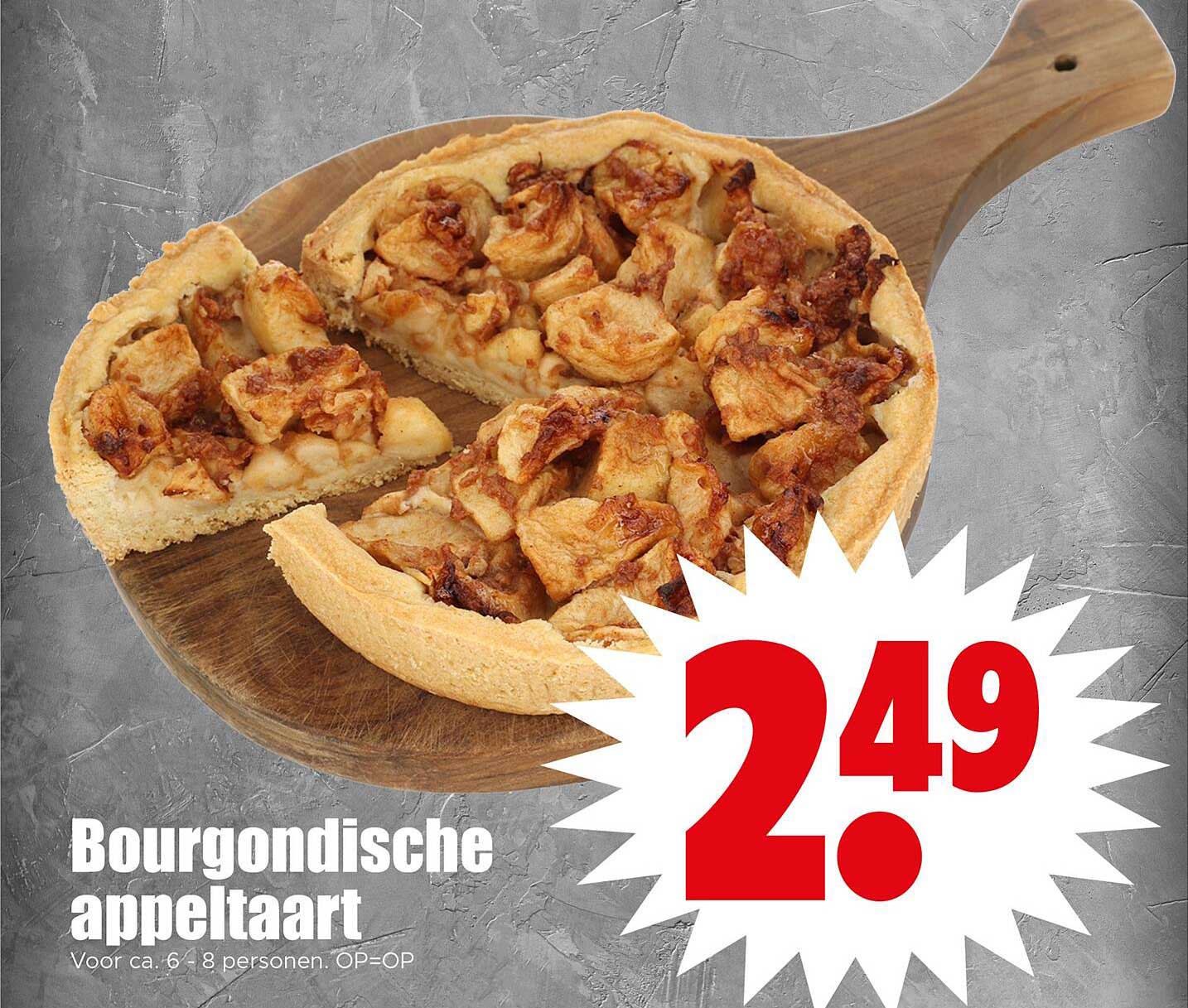 Bourgondische Appeltaart Aanbieding bij Dirk - FolderFeest.nl