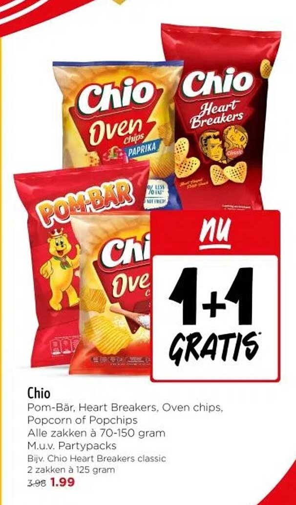 Chio Pom-Bär, Heart Breakers, Oven Chips, Popcorn Of Popchips, Alle ...