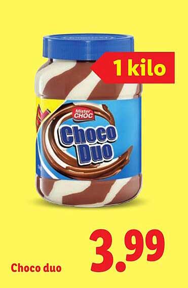 Choco Duo Aanbieding bij Lidl - FolderFeest.nl