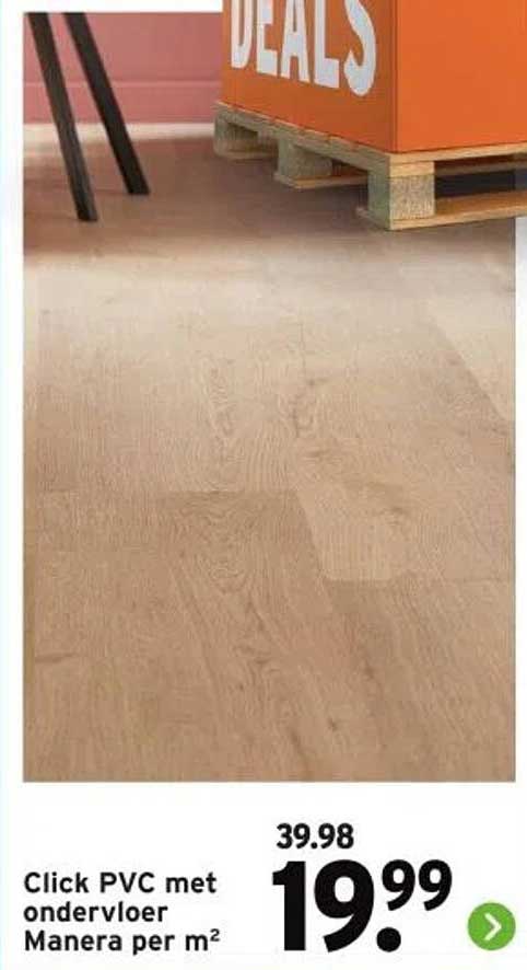 Click Pvc Met Ondervloer Manera Per M² Aanbieding bij GAMMA ...