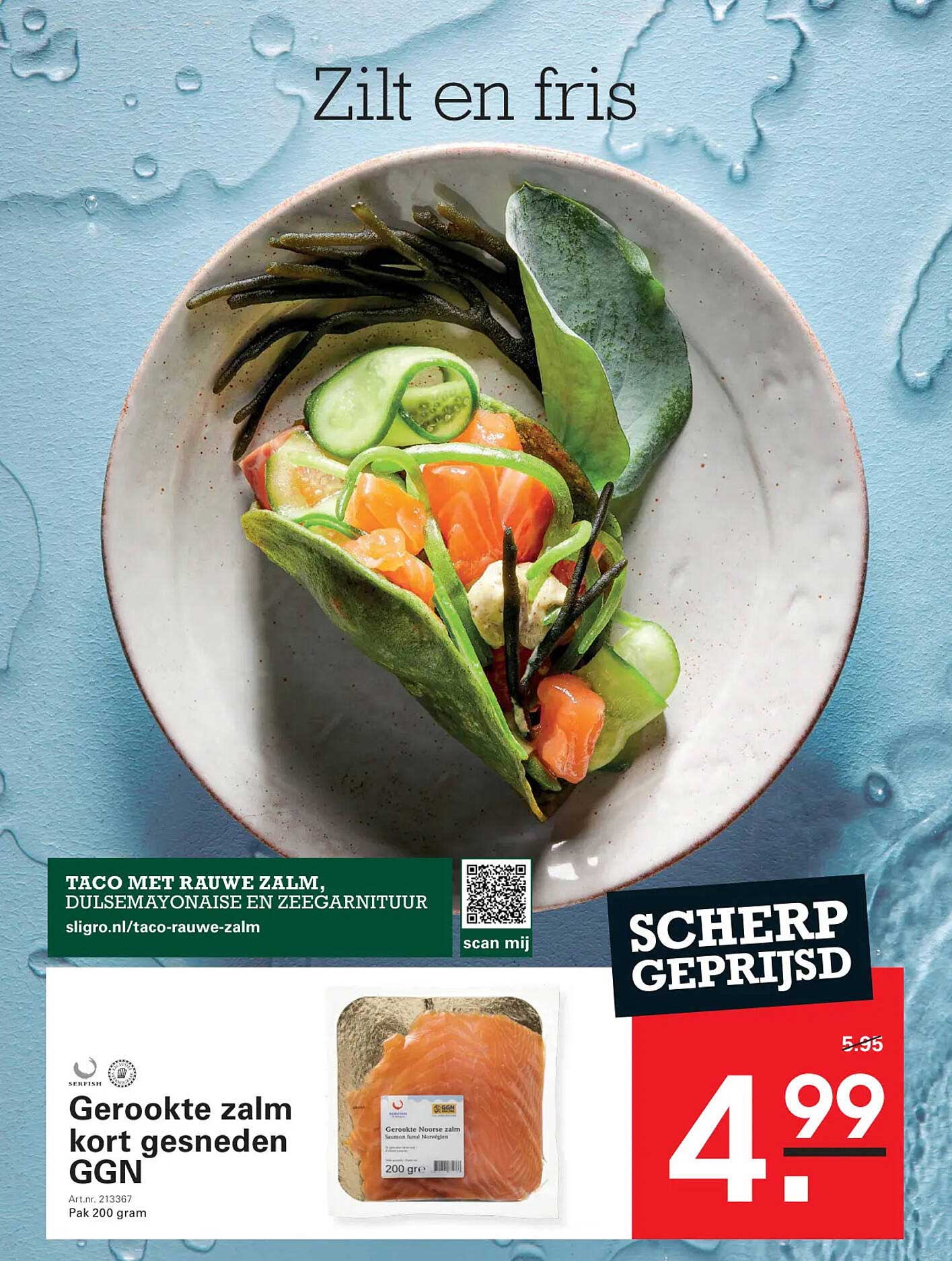 Alle Ah Gerookte Zalm 100-200 Gram Aanbieding bij Albert Heijn ...