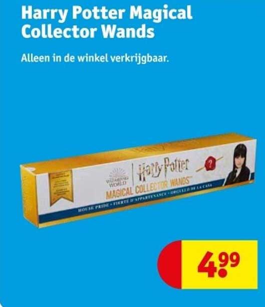 Harry Potter Magical Collector Wands Aanbieding bij Kruidvat ...