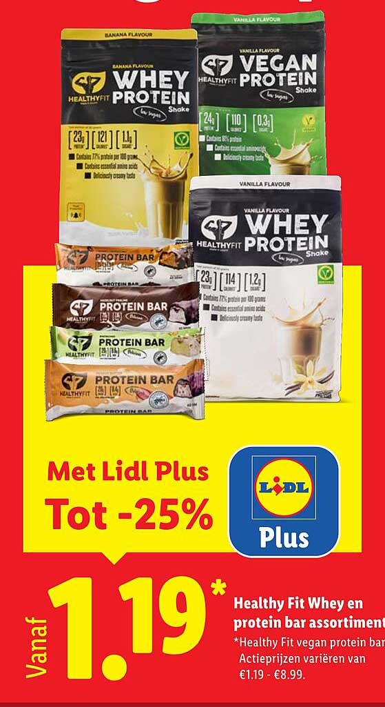 Liga Protein Bar Aanbieding bij Lidl - FolderFeest.nl