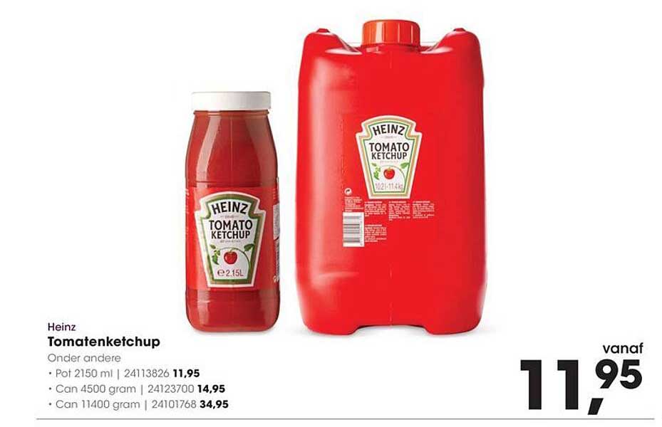 Heinz Tomatenketchup Aanbieding bij HANOS - FolderFeest.nl