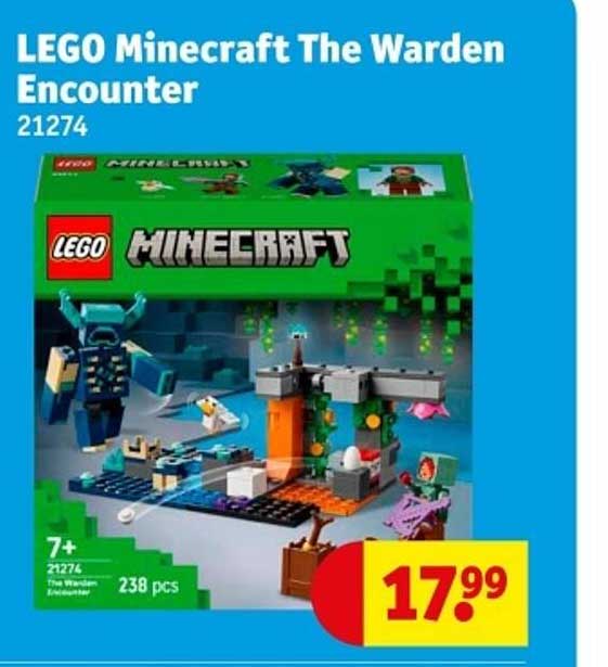 Lego Minecraft The Warden Encounter Aanbieding bij Kruidvat ...