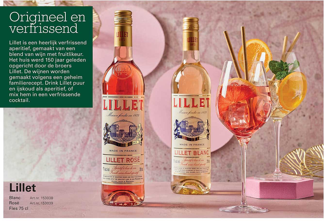 Lillet Aanbieding bij Sligro - FolderFeest.nl