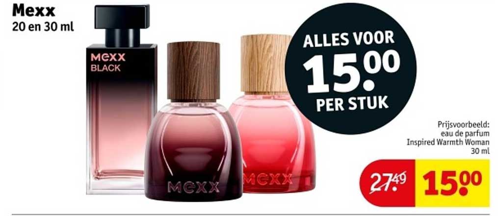 Mexx Aanbieding bij Kruidvat - FolderFeest.nl