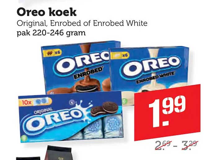 Oreo Koek Aanbieding bij Coop - FolderFeest.nl