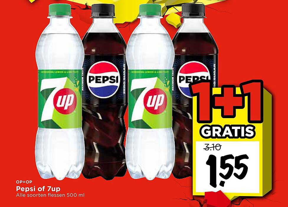 Pepsi Of 7Up Aanbieding bij Vomar - FolderFeest.nl