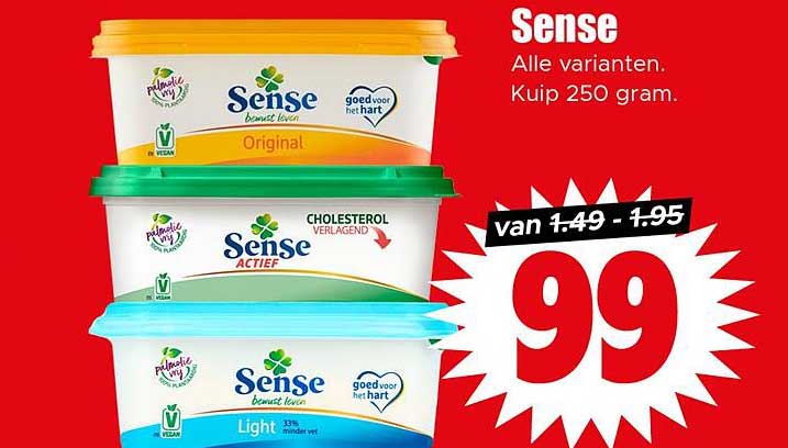 Sense Aanbieding bij Dirk - FolderFeest.nl