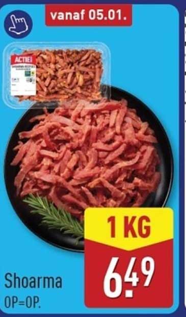 Shoarma Aanbieding bij ALDI - FolderFeest.nl