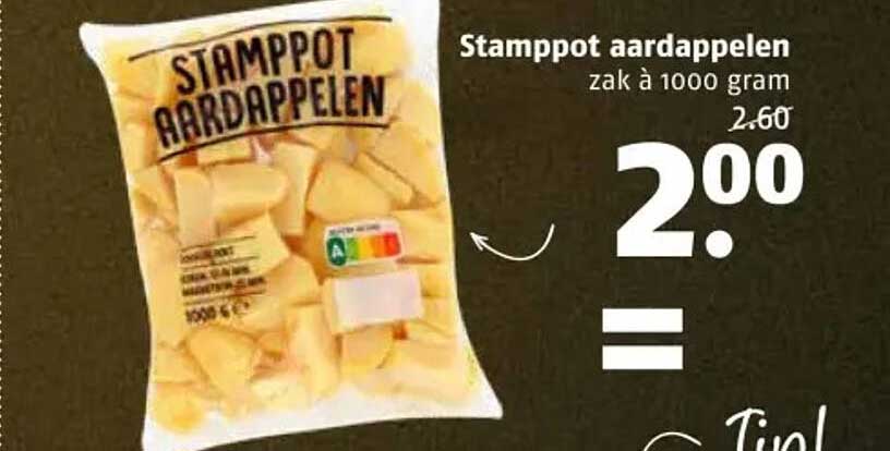 Stamppot Aardappelen Aanbieding bij Poiesz - FolderFeest.nl