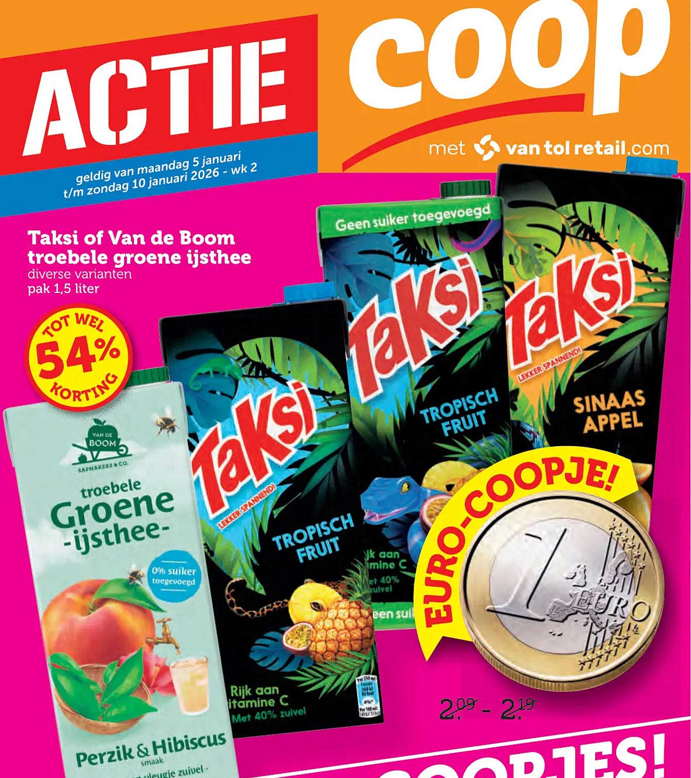 Van De Boom Ijsthee Aanbieding bij Vomar - FolderFeest.nl