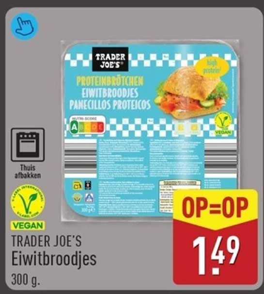 Trader Joe's Protein Wraps Aanbieding bij ALDI - FolderFeest.nl