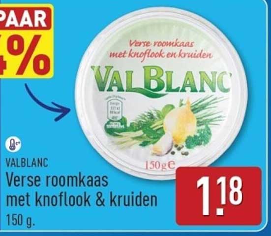 Roomkaas Bieslook Aanbieding bij Lidl - FolderFeest.nl
